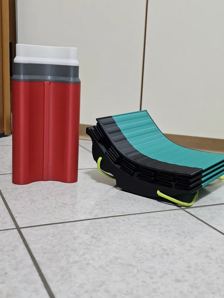 Monopod Spring Stool by SimonMakerForge MakerWorld: Download Free 3D Models