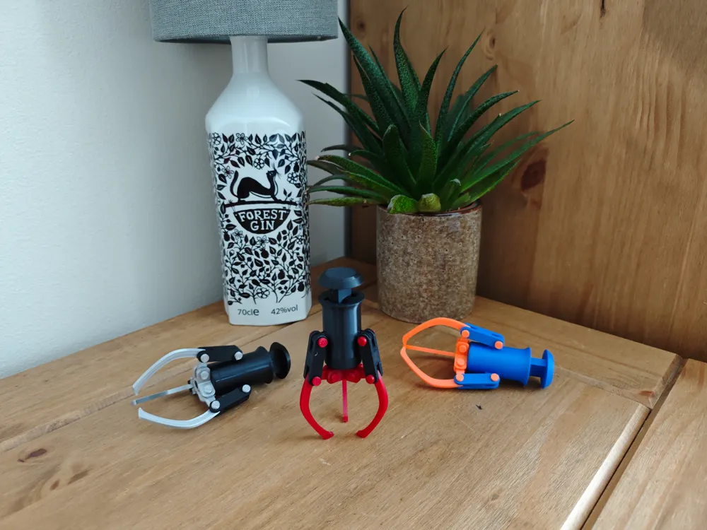 Spring Return Grabber Fidget toy Fully 3d Printed by Watson's Lab ...