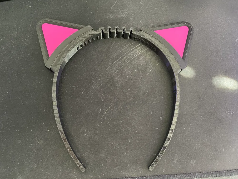 Cat Ears for 5 magnet modular headbands by Grimtoc - MakerWorld