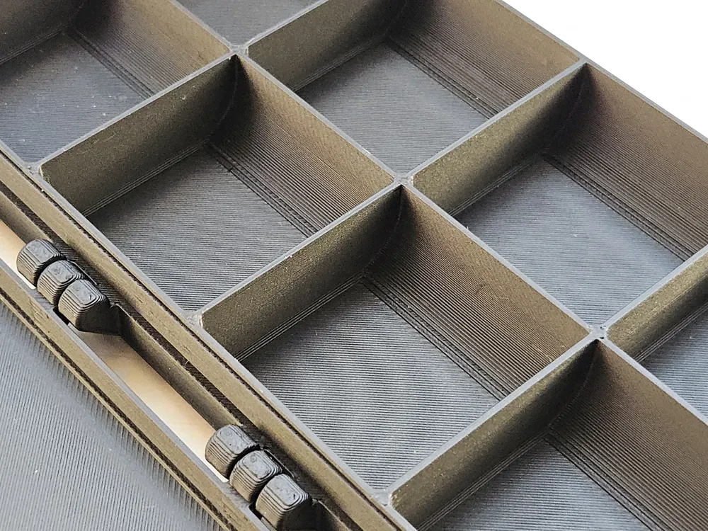 Snap Box: Stackable Print in Place Organizer - Free 3D Print Model ...