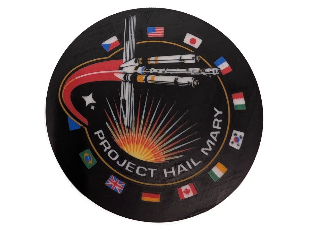 Project Hail Mary Missions-Patch (Filmversion) – Kostenloses 3D ...