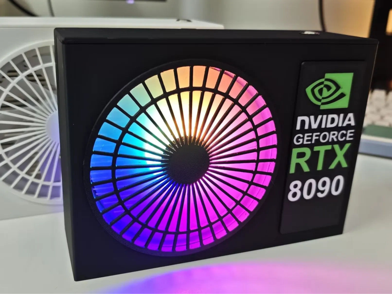 Air Conditioner Outdoor Unit Model Desktop Fan RTX8090 by user_1054896342 - MakerWorld