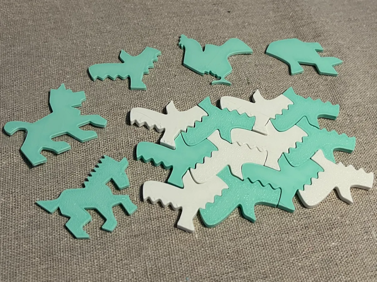 Tessellation Artwork - Free 3D Print Model - MakerWorld