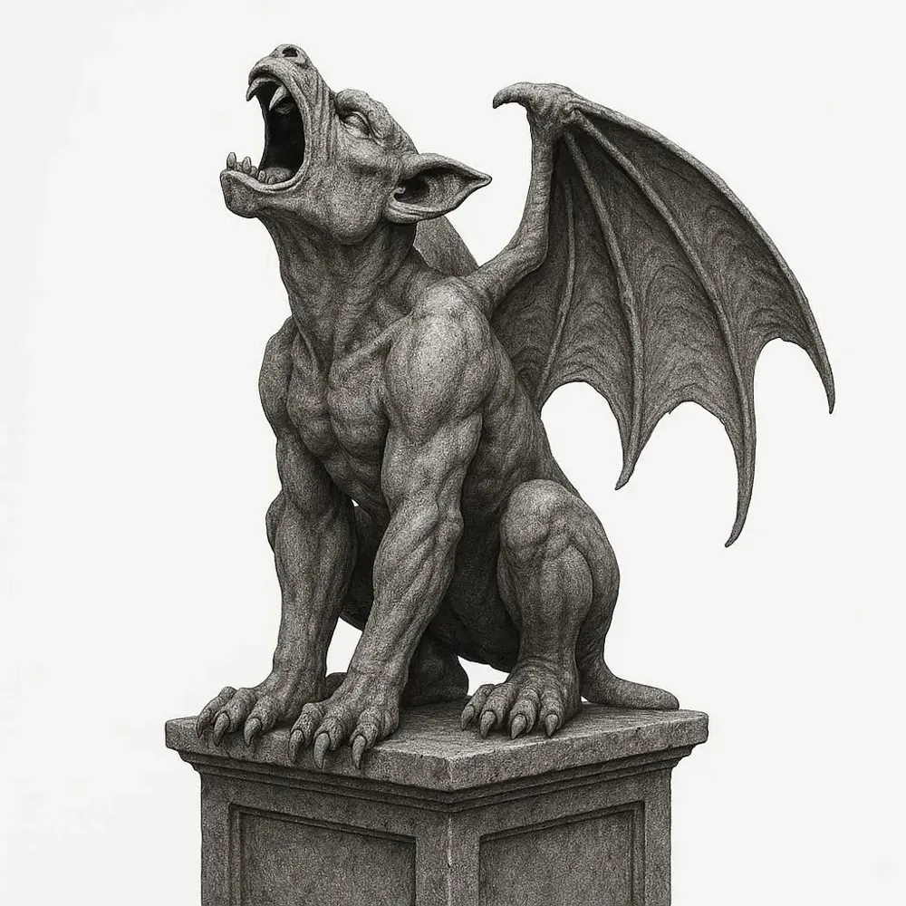 Gargoyle #7 (Makerlab Model) by angrysquirrel MakerWorld: Download Free ...