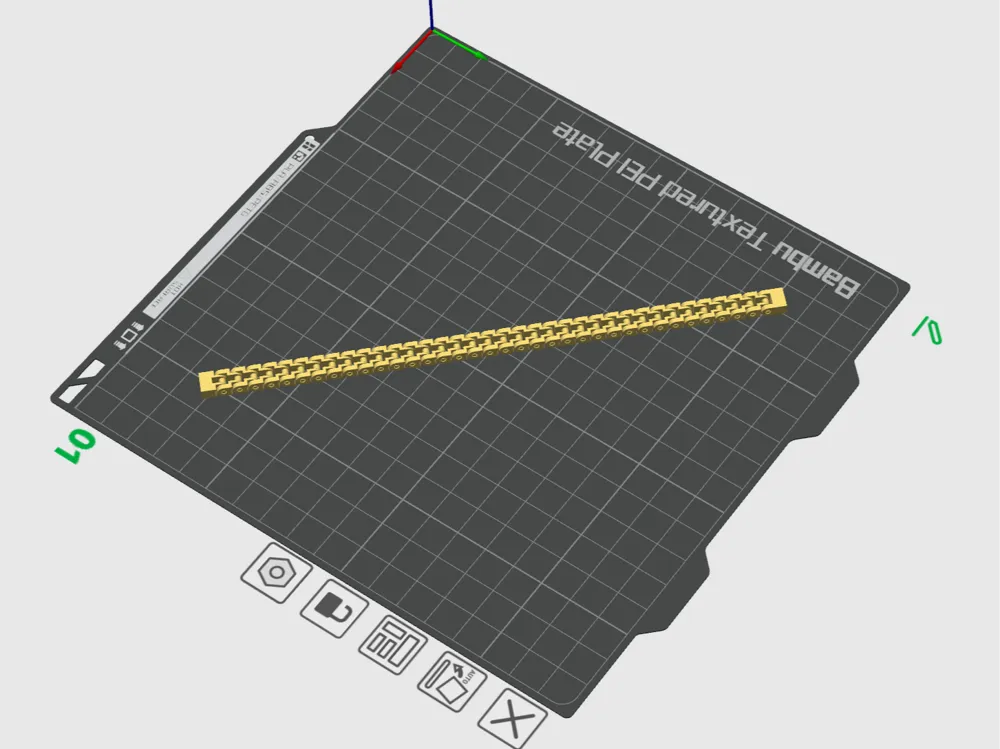 Print in place small chain by MrX.3D - MakerWorld