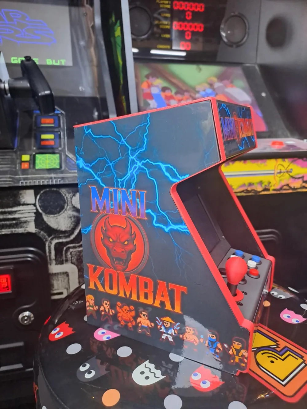 RetroPie Mini Arcade Machine - MiniKombat by CorgiPrints MakerWorld ...