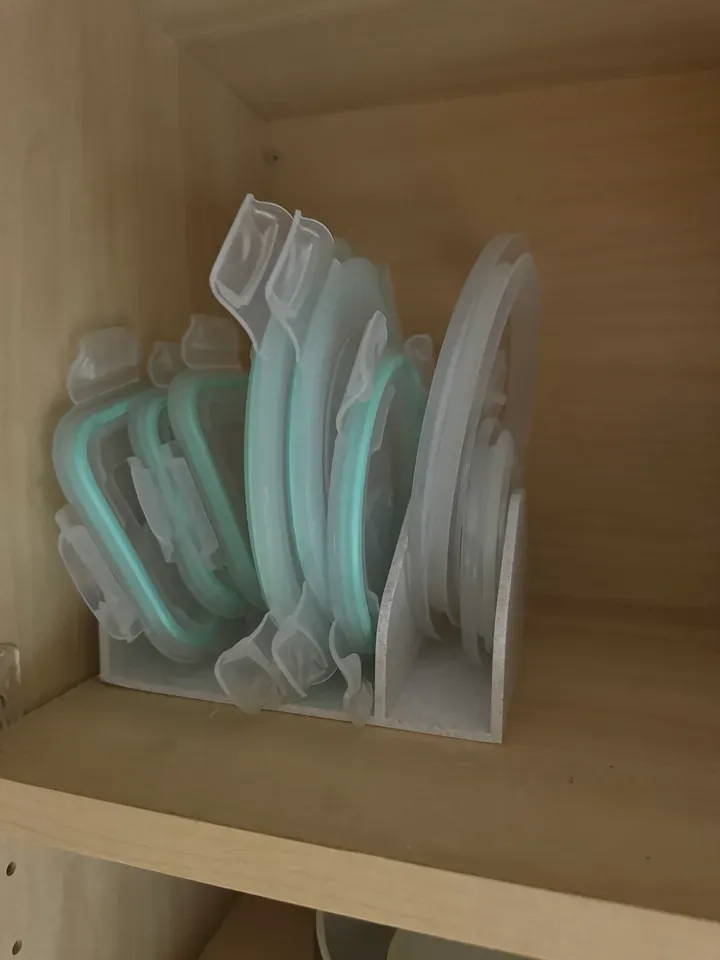 Tupperware Lid Storage by jacob.brojek - MakerWorld