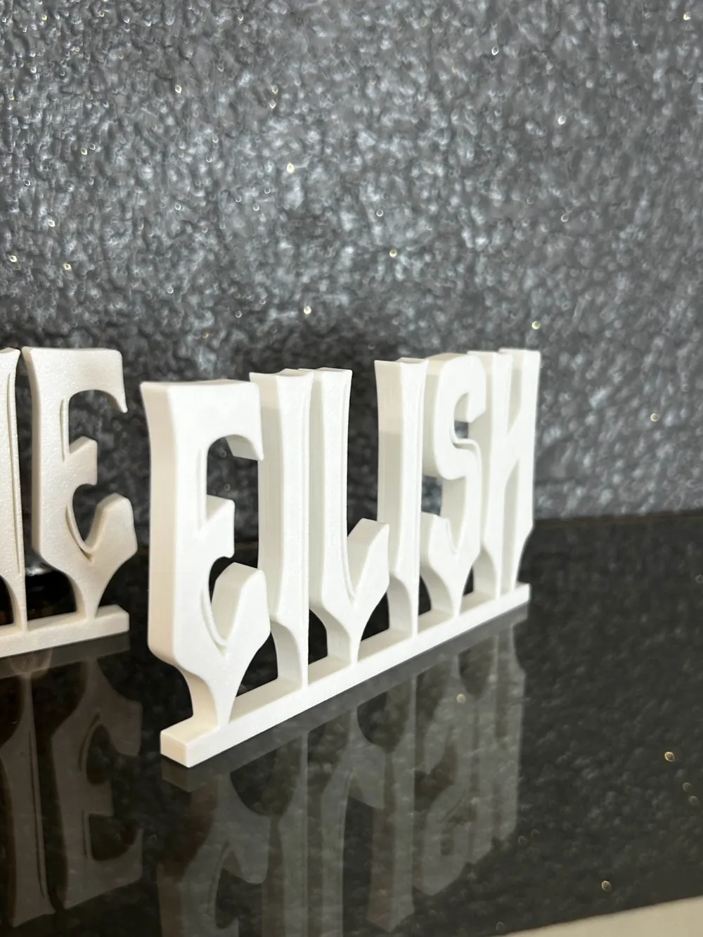 Billie Eilish Name Sign Art by Sarpagati MakerWorld: Download Free 3D ...