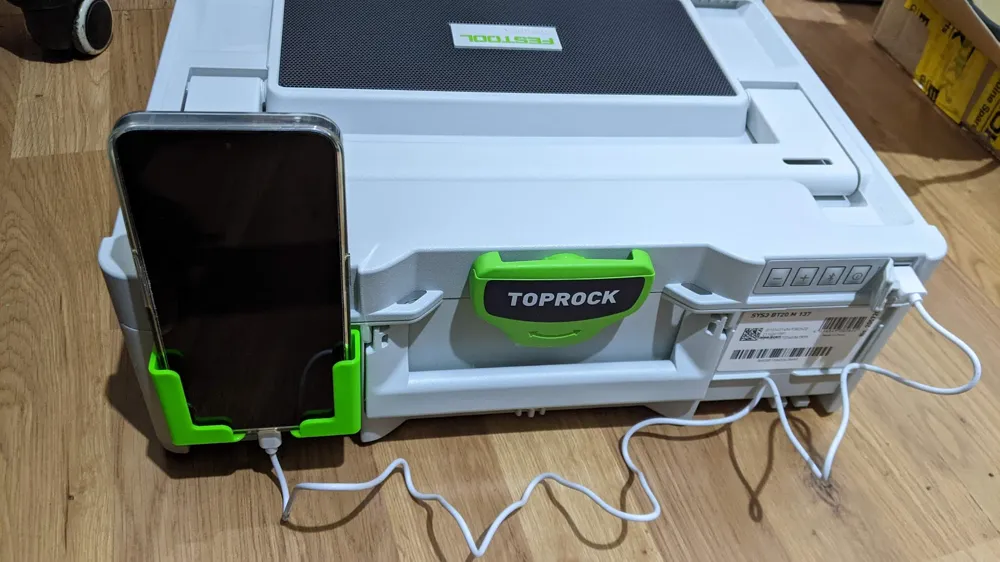 Phone Holder for Festool speaker TOPROCK SYS3 BT20 by rainbowat ...