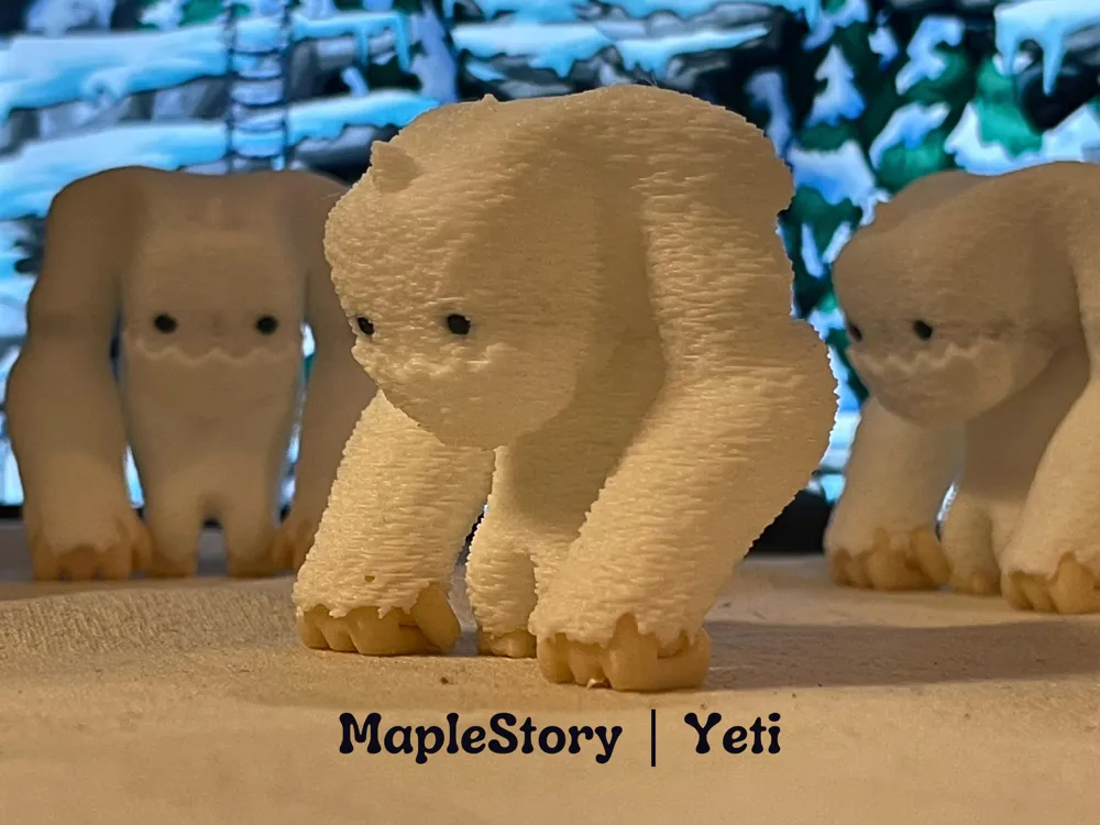 Maplestory | Yeti by 3D Pandi - MakerWorld