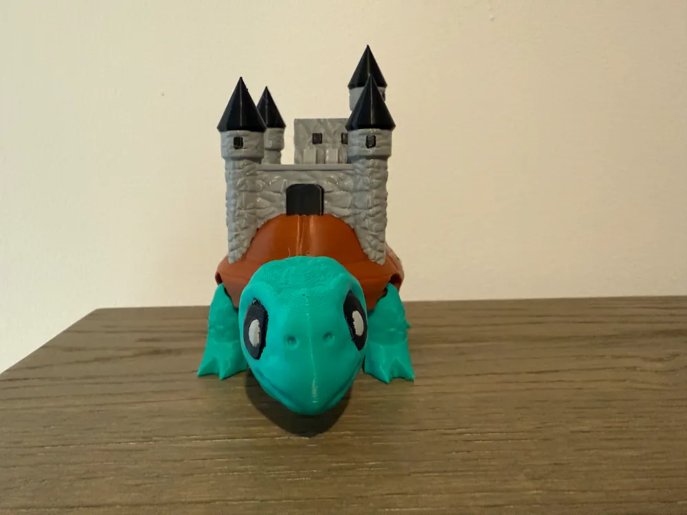 Castle Turtle by CritterCave3D - MakerWorld