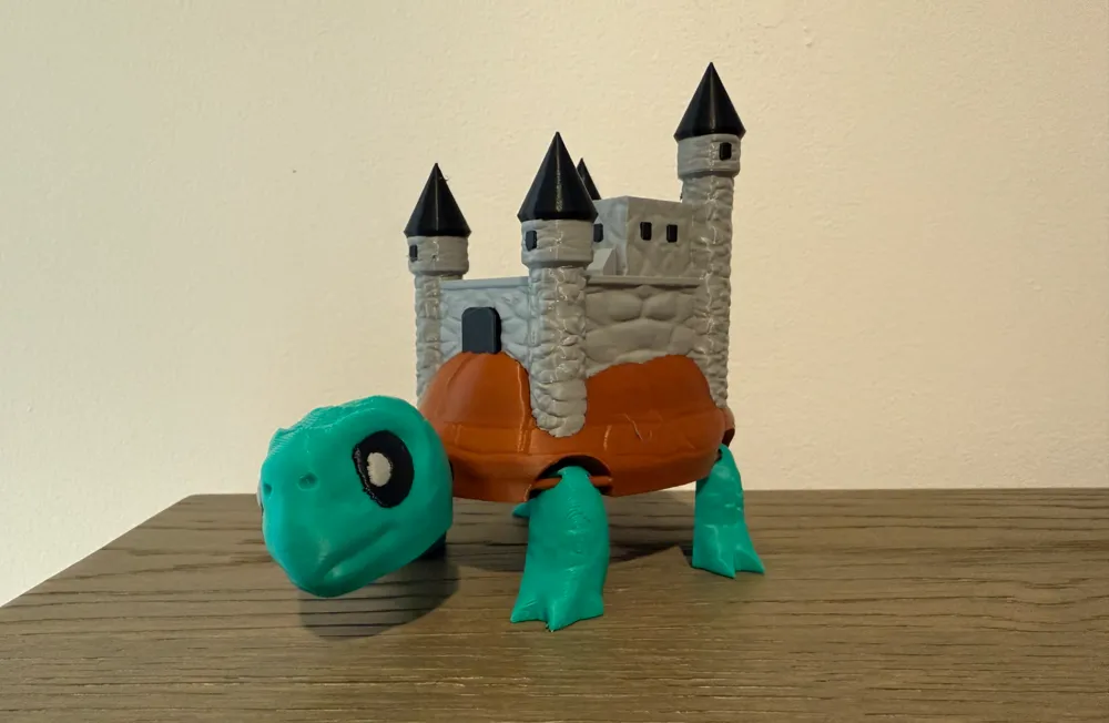 Castle Turtle by CritterCave3D - MakerWorld