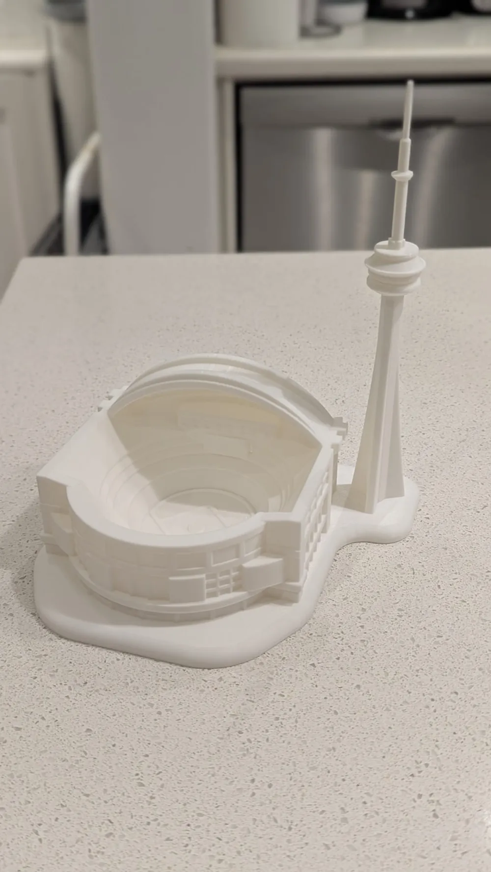 Rogers Centre with CN Tower – Toronto Blue Jays - Free 3D Print Model ...
