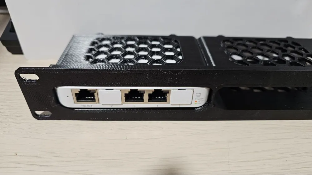 Ubiquiti Unifi USW-Flex-Mini 10-inch rack mount by Mauker - MakerWorld