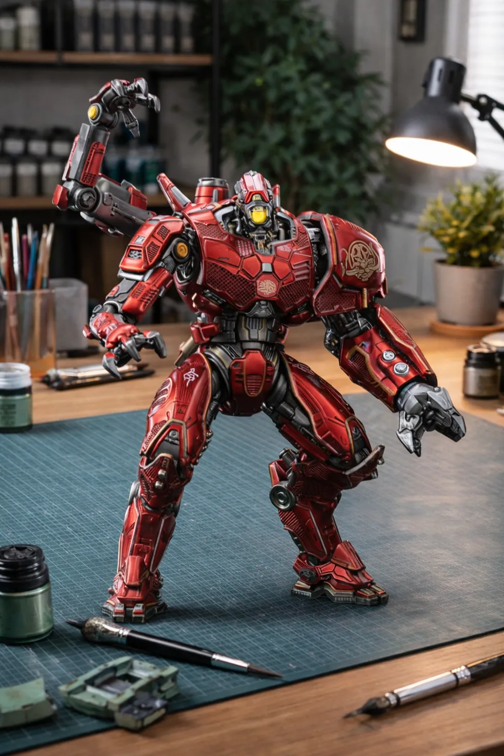 Crimson Typhoon Jaeger - Free 3D Print Model - MakerWorld