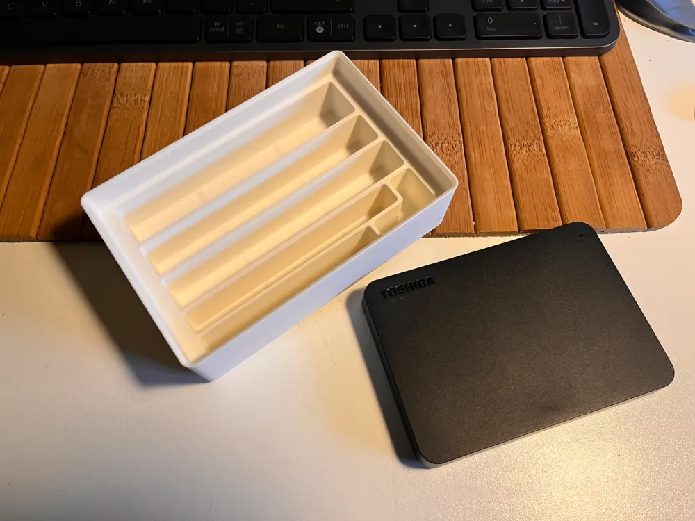 Gridfinity HDD SSD Storage Remixed by Jade DIY - MakerWorld