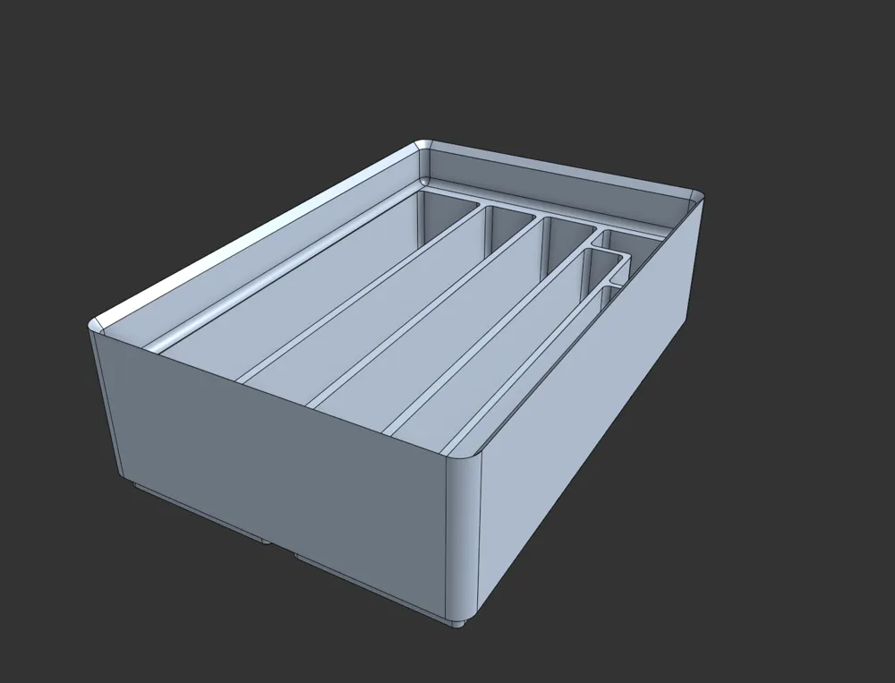 Gridfinity HDD SSD Storage Remixed by Made by Jade - MakerWorld