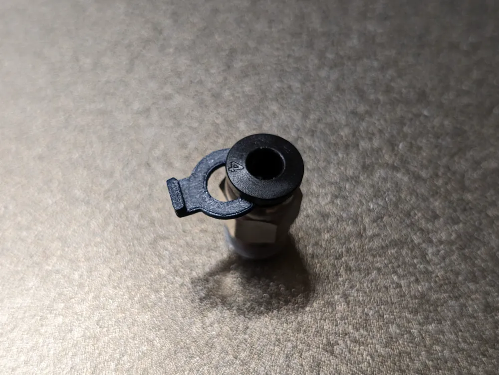 Bowden Tube Coupler Clip PC4 4mm Fitting Push Lock - Free 3D Print ...