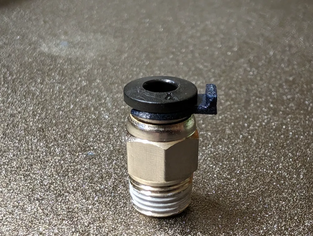 Bowden Tube Coupler Clip PC4 4mm Fitting Push Lock by 802 Garage ...