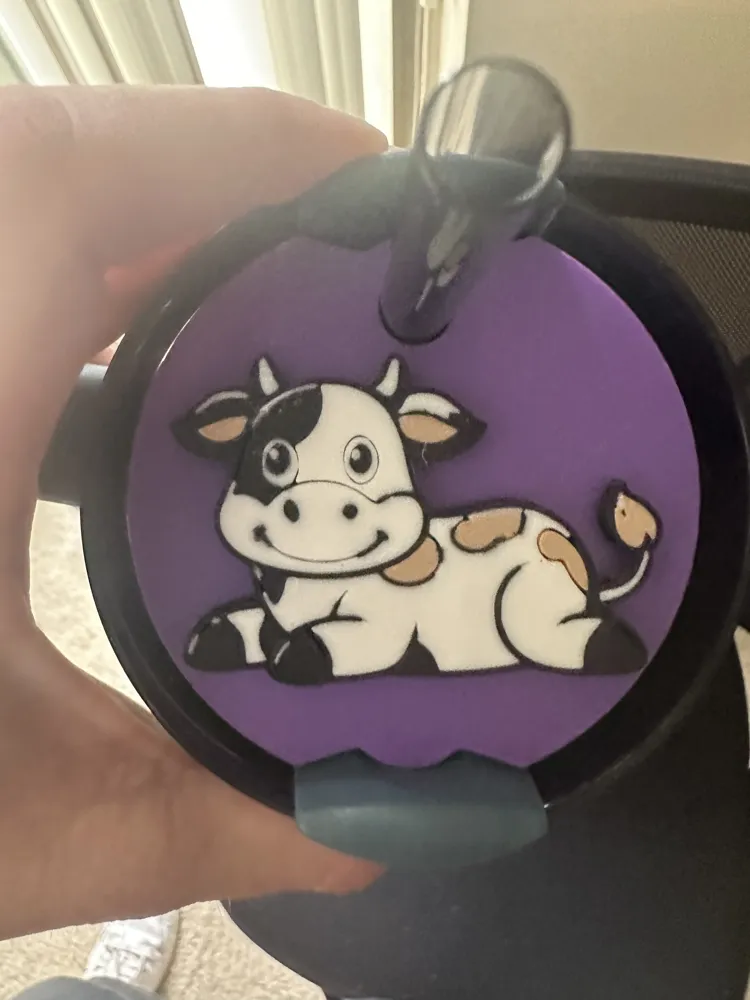 Cow Stanley Topper by Haledesigns3d MakerWorld: Download Free 3D Models