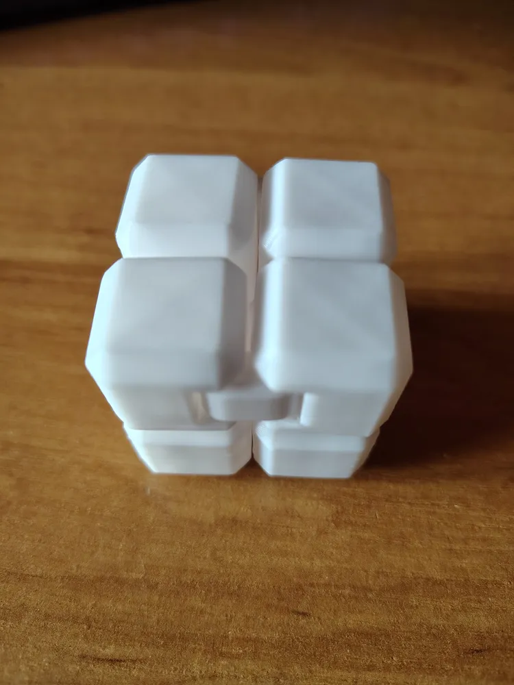 Infinity Cube-Fidget Toy with No Supports/FLUSH - Free 3D Print Model - MakerWorld