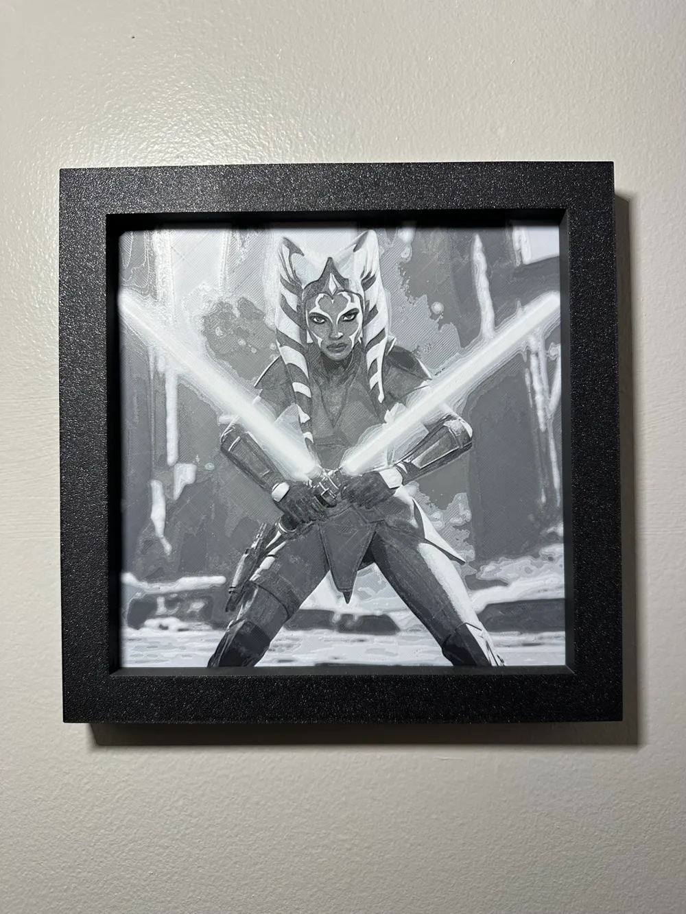 Ahsoka Tano Hueforge by Hey Ben - MakerWorld