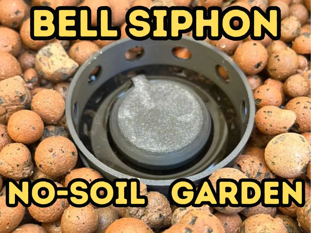 Bell Siphon for Aquaponics - Free 3D Print Model - MakerWorld