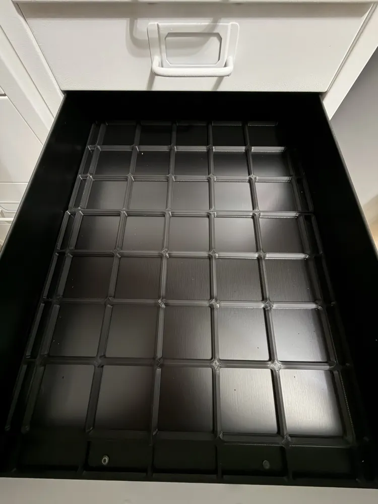 Bisley Cabinet Drawer Gridfinity Base - Free 3D Print Model - MakerWorld