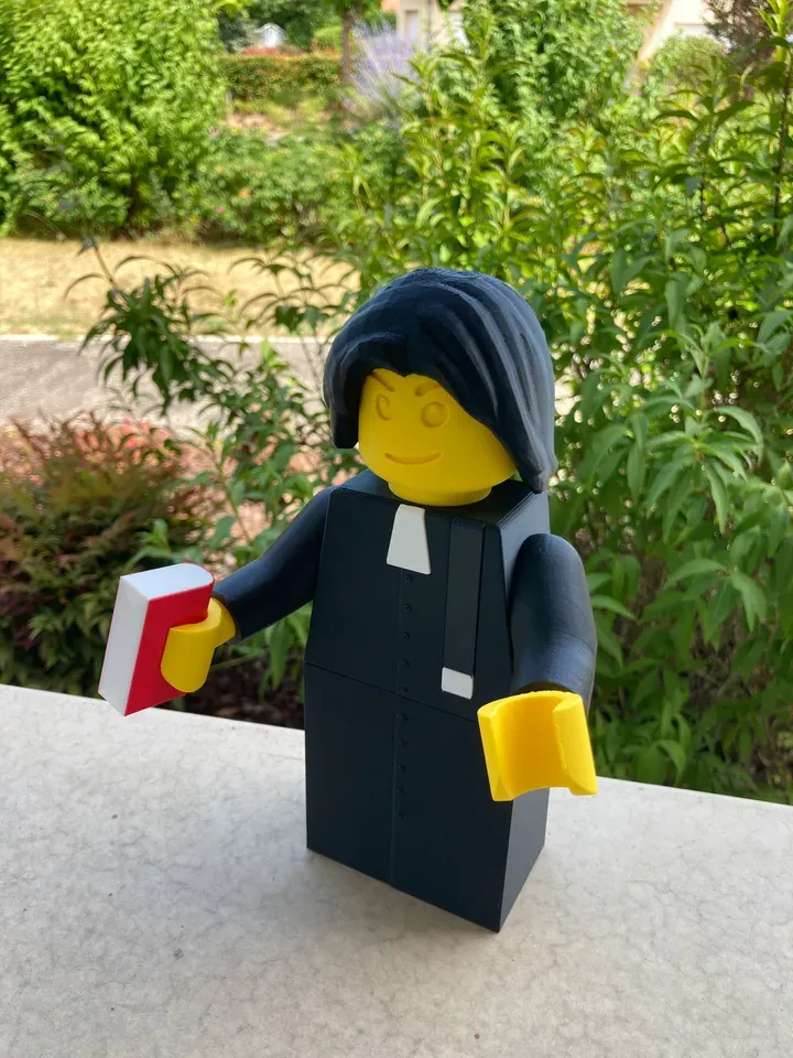LEGO Lawyer/Sevrus Snape Remixed by Roiku3D - MakerWorld