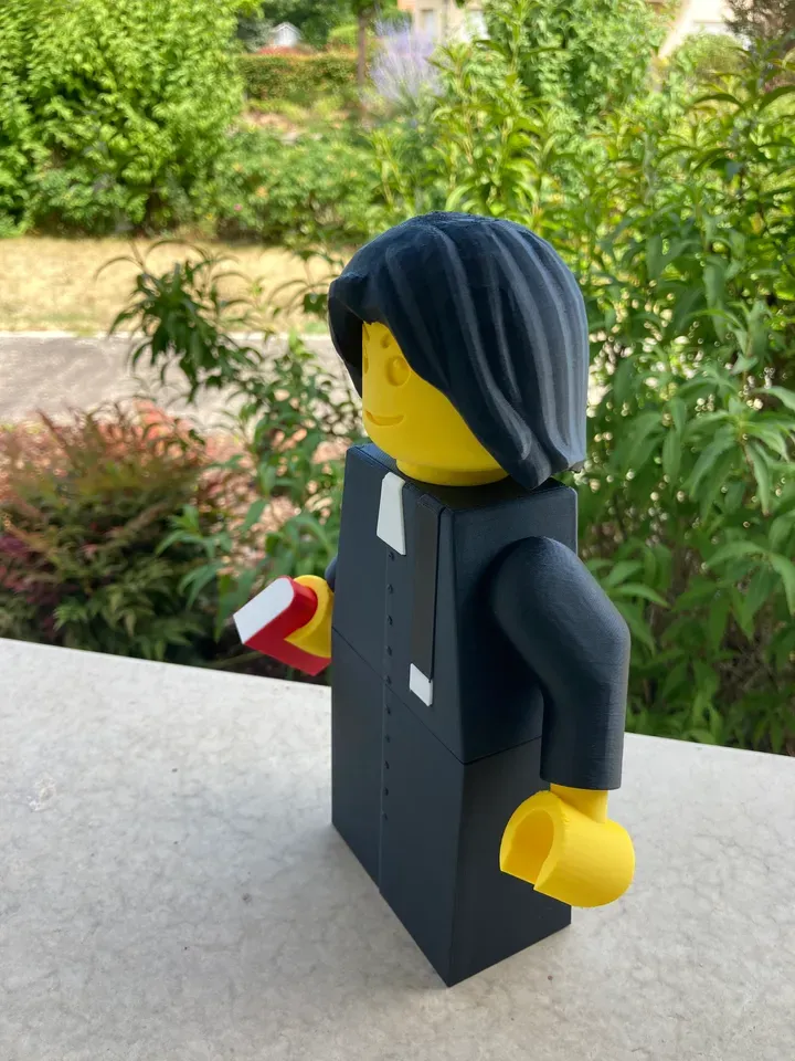 LEGO Lawyer/Sevrus Snape Remixed by Roiku3D - MakerWorld