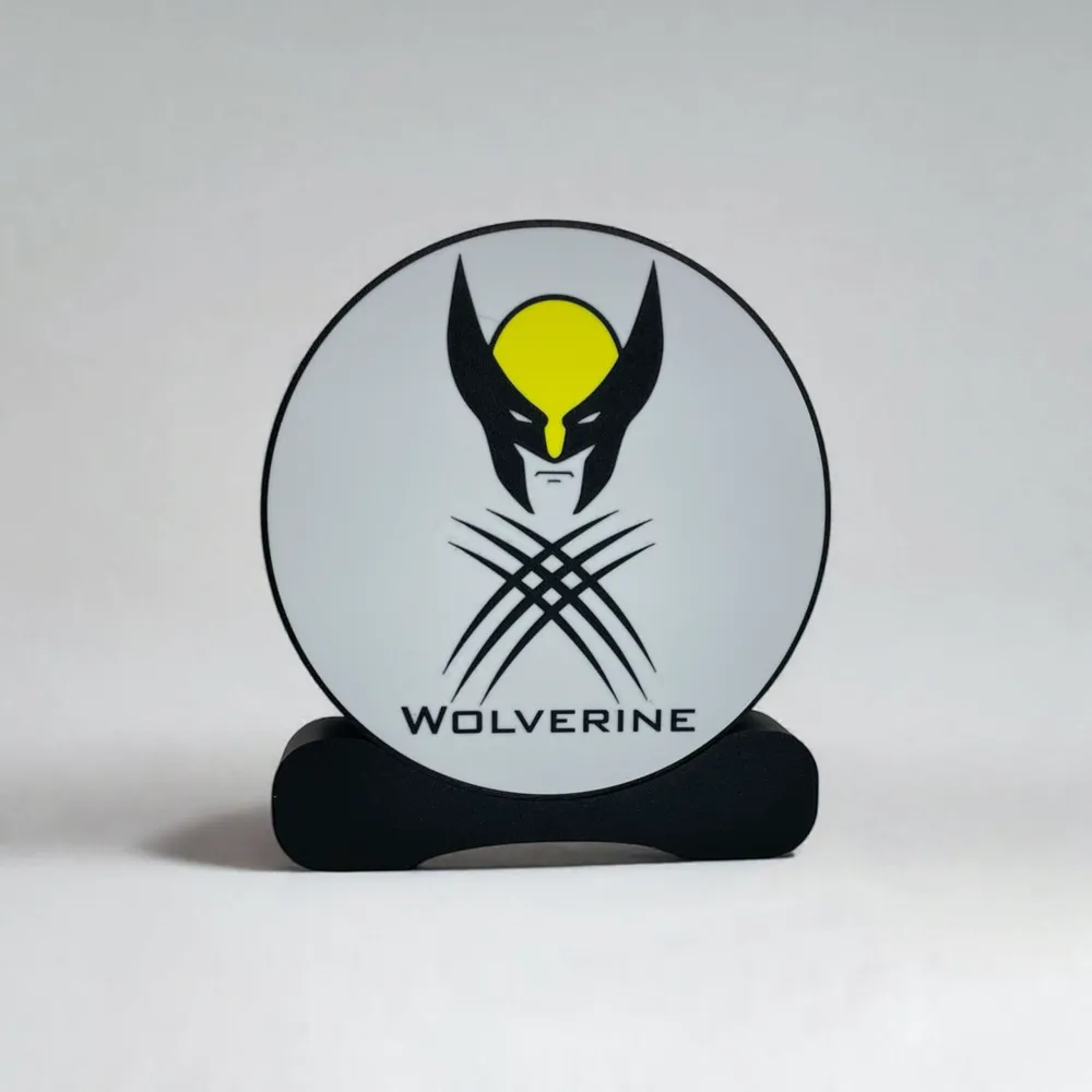 Front-DIY-Lightbox Wolverine by 3D-DIY - MakerWorld