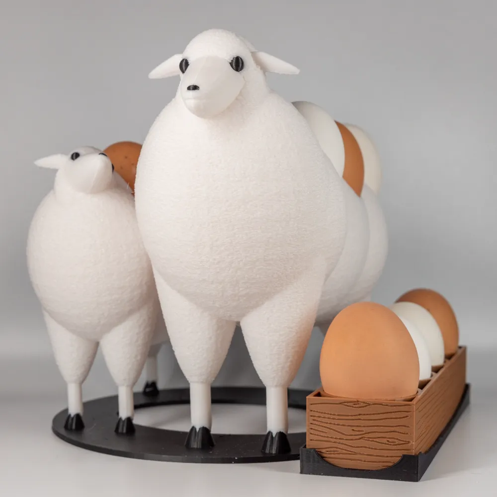 Sheep Egg Rack by dry3210 MakerWorld: Download Free 3D Models