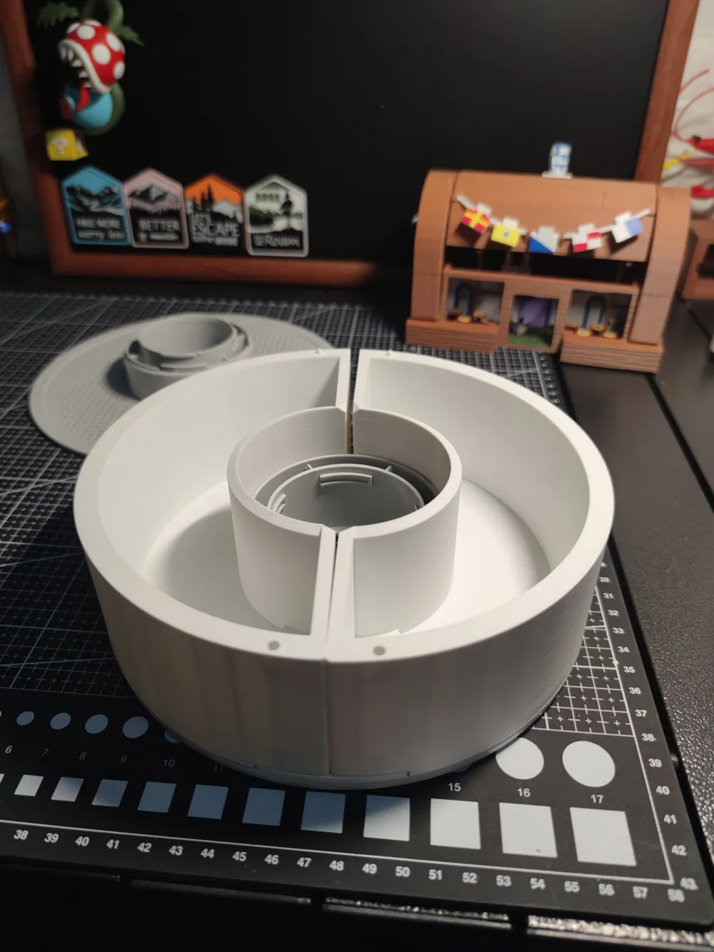 No hardware needed, perfectly fits Bambu Lab filament spool, turns ...