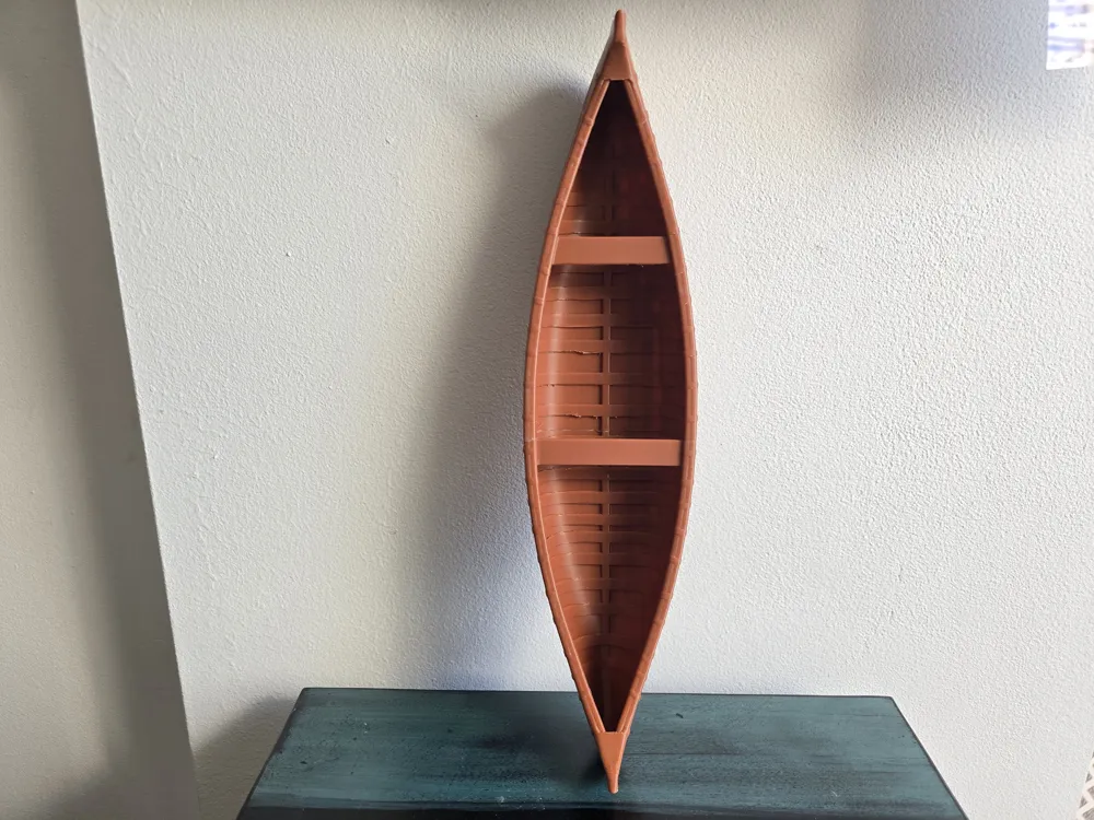 Canoe - Traditional Americans Native scale 1/10 - Free 3D Print Model ...