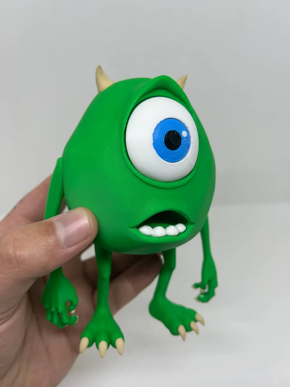Mike wazowski - No AMS - Multi-part - Free 3D Print Model - MakerWorld