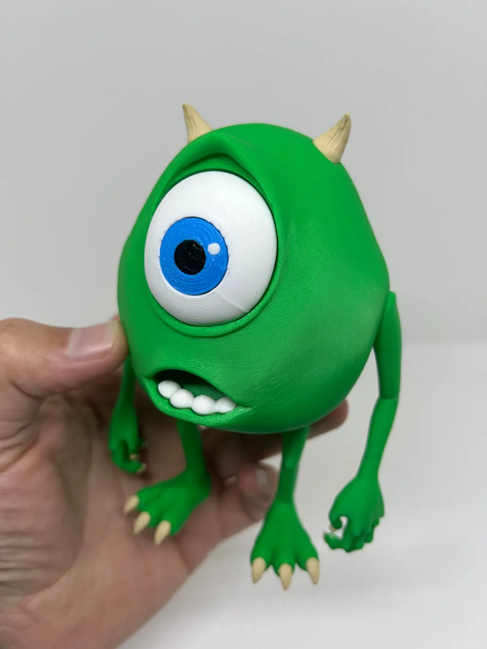 Mike wazowski - No AMS - Multi-part - Free 3D Print Model - MakerWorld