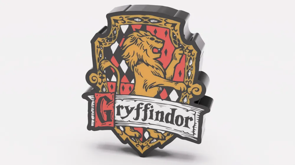 Gryffindor Lightbox | Harry Potter by Valeria Momo - MakerWorld