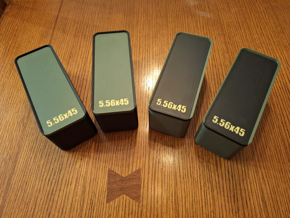 5.56x45, 60 Round, Stackable, Compact Ammo Box by Jonah - MakerWorld