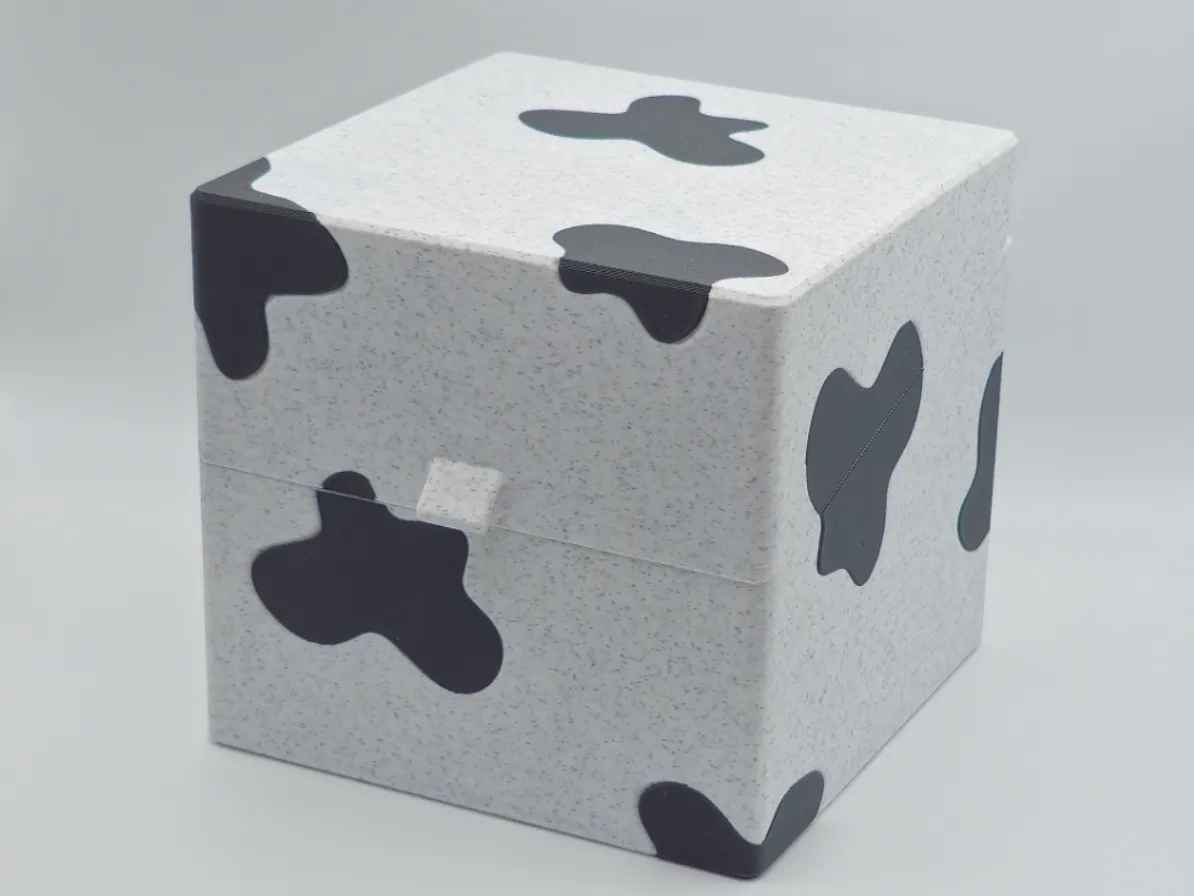 Can with Cow Spots Design by Timo MakerWorld: Download Free 3D Models