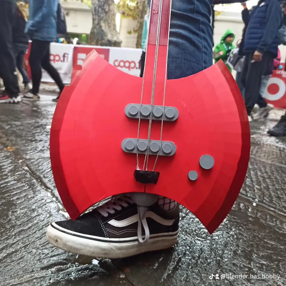 Marceline's Bass (parts glue together) by jacopo.tamberi - MakerWorld