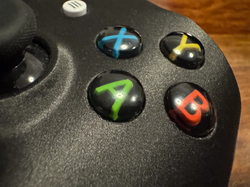 Xbox One S Controller Faceplate - ready to print Remixed by el3c ...