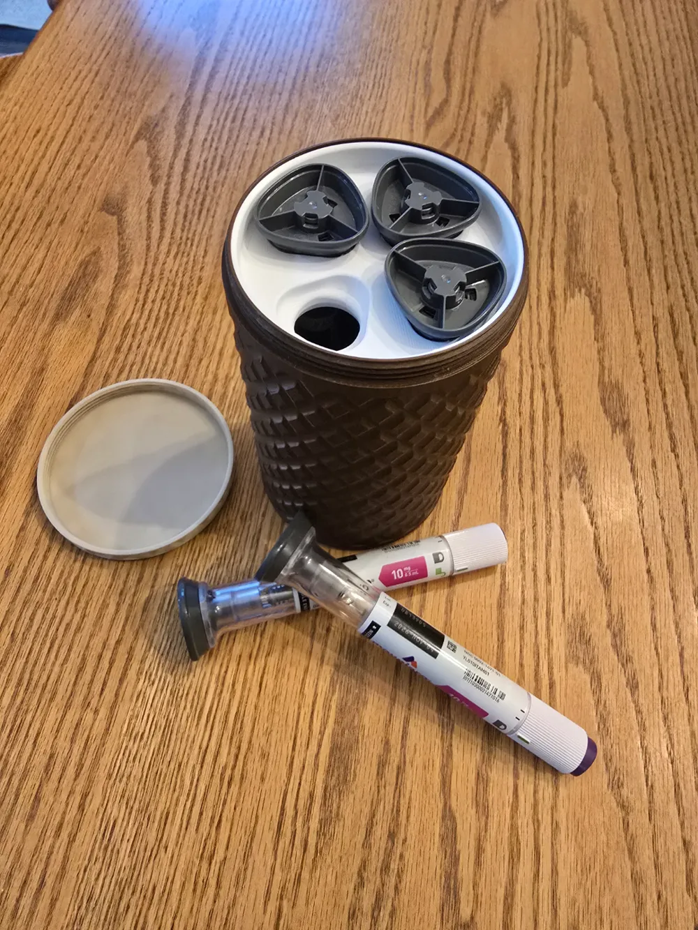 Mounjaro, Trulicity, ALL Lilly-style Pen tube/jar - Free 3D Print Model ...