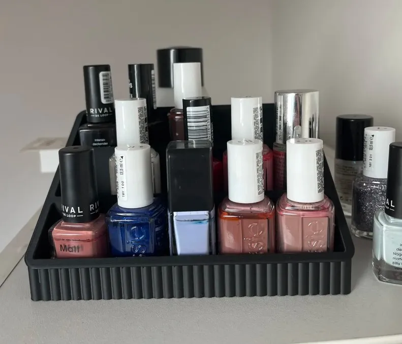 Nail Polish Organizer - Customizable by Jonas Gartner MakerWorld: Download Free 3D Models