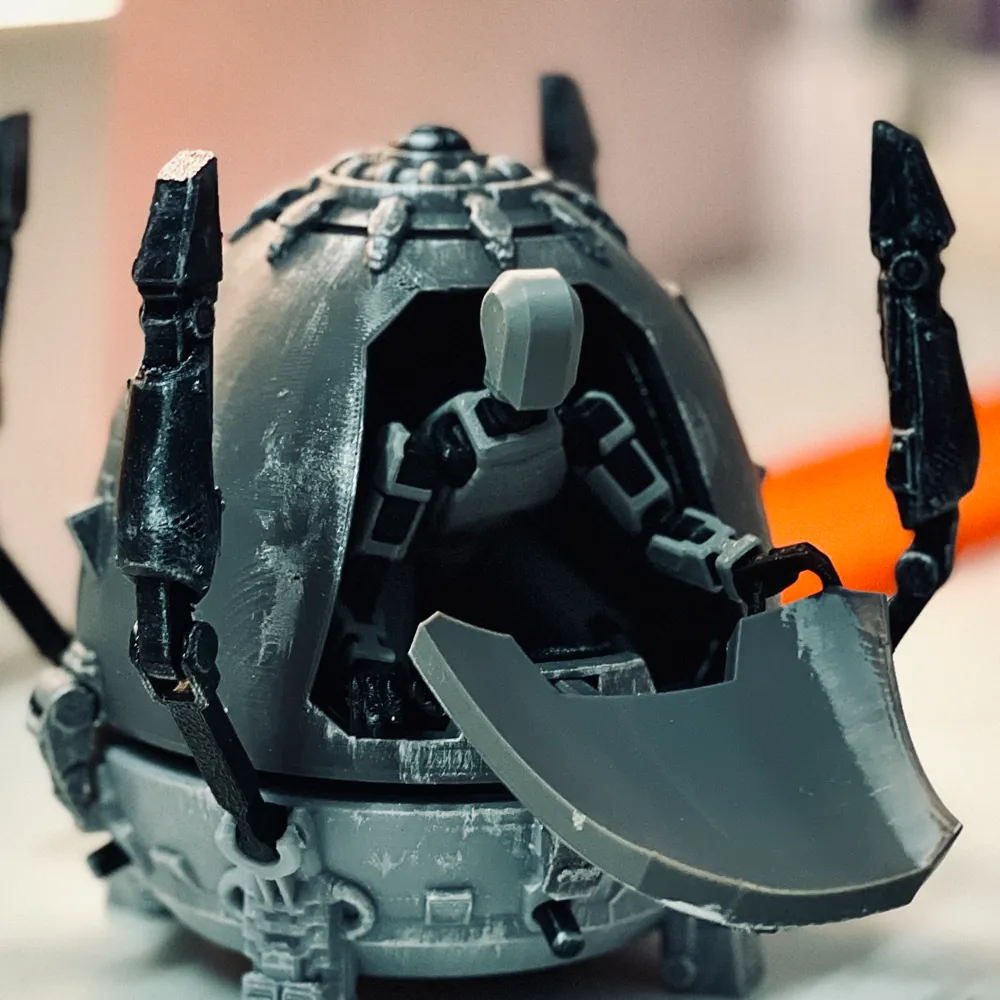 Resurrection Egg Escape Pod for Dummy 13 by V3.6 MakerWorld: Download ...