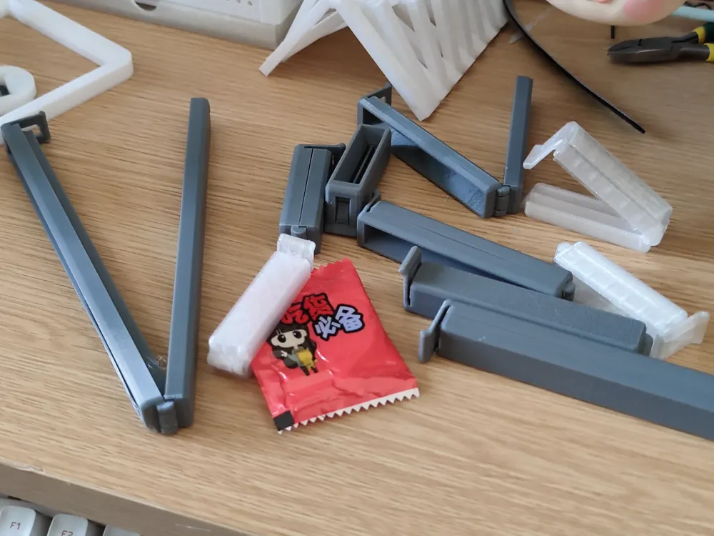 Enclosure clip, snack clip, sealing clip (deep groove) by ning3D ...