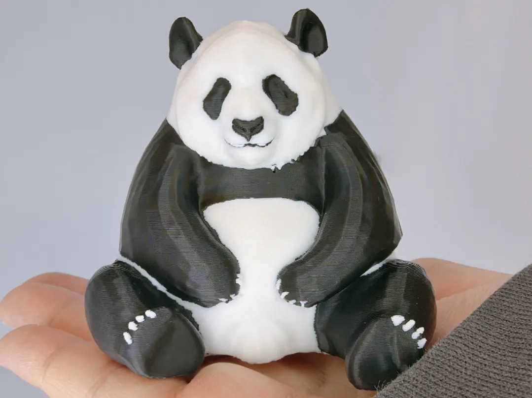 Palm-sized panda - Free 3D Print Model - MakerWorld