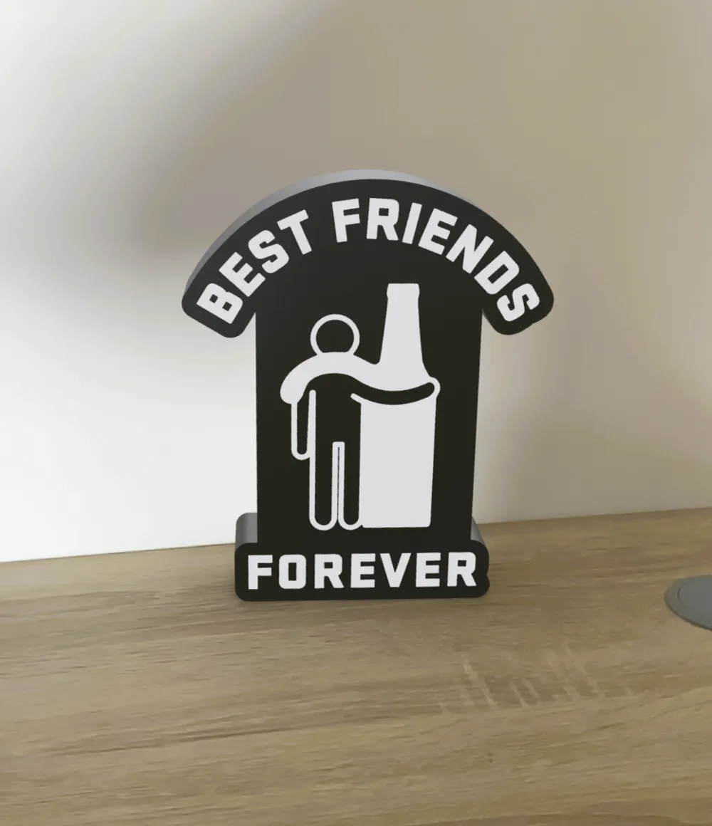 Best friends LIGHT BOX by RTRIGO3D - MakerWorld