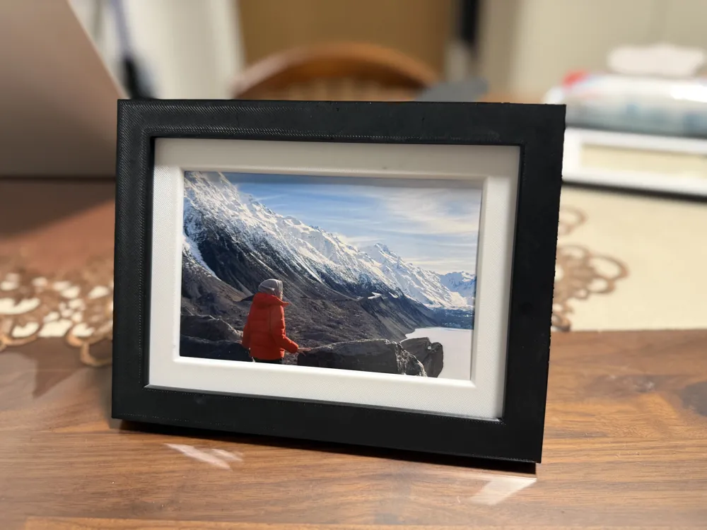 Magnetic Photo Frame (4R, 4 x 6, or Postcard size) - Free 3D Print ...