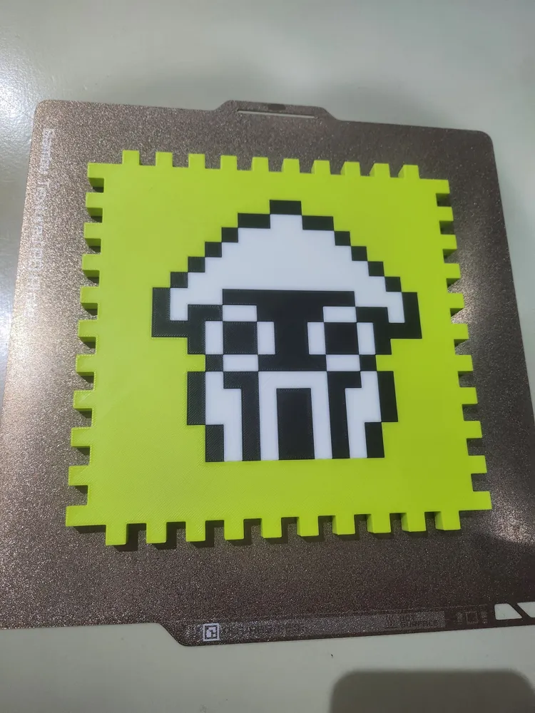 Large Pixel Art Money Box - Free 3D Print Model - MakerWorld