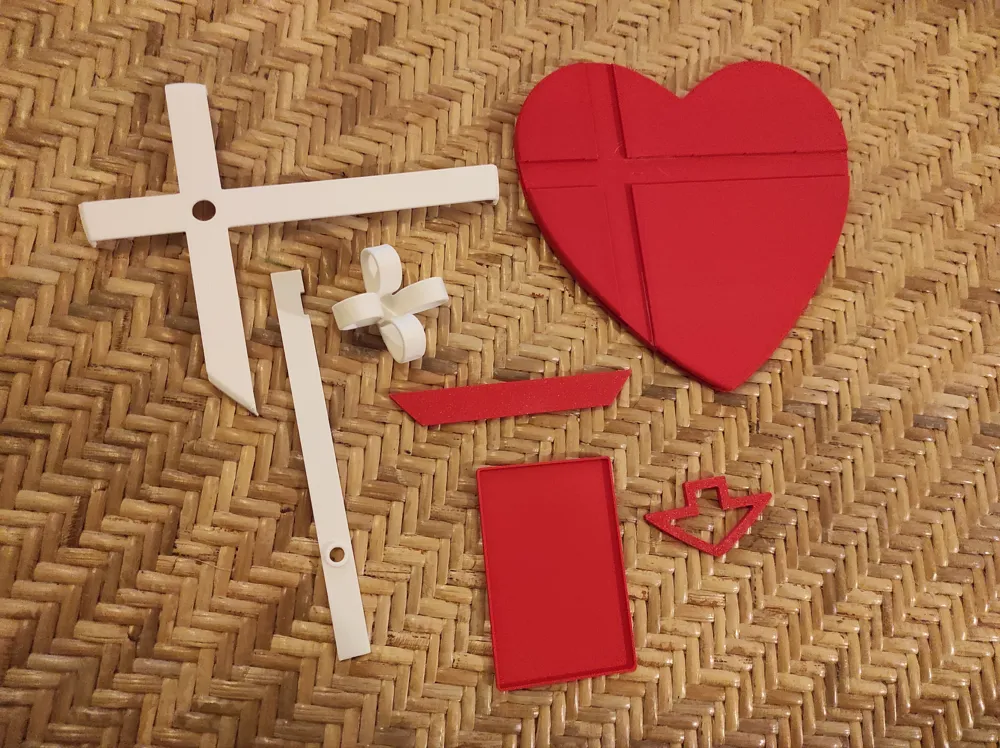 Heart Puzzle Gift Box - Free 3D Print Model - MakerWorld